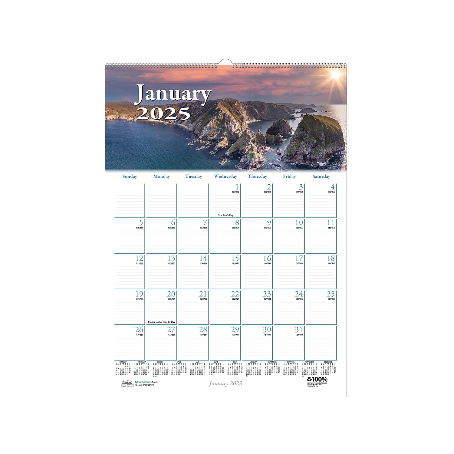 House of Doolittle Earthscapes Scenic Wall Calendars (378) - Walmart.com