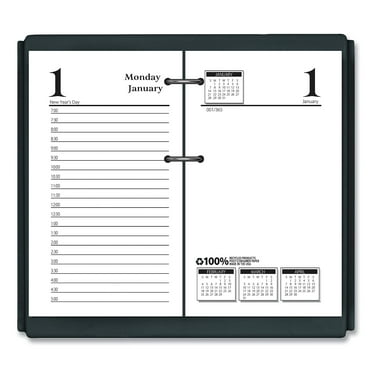 Undated Monthly Calendar Refills for 7 Disc Planners (Flora) - Walmart.com