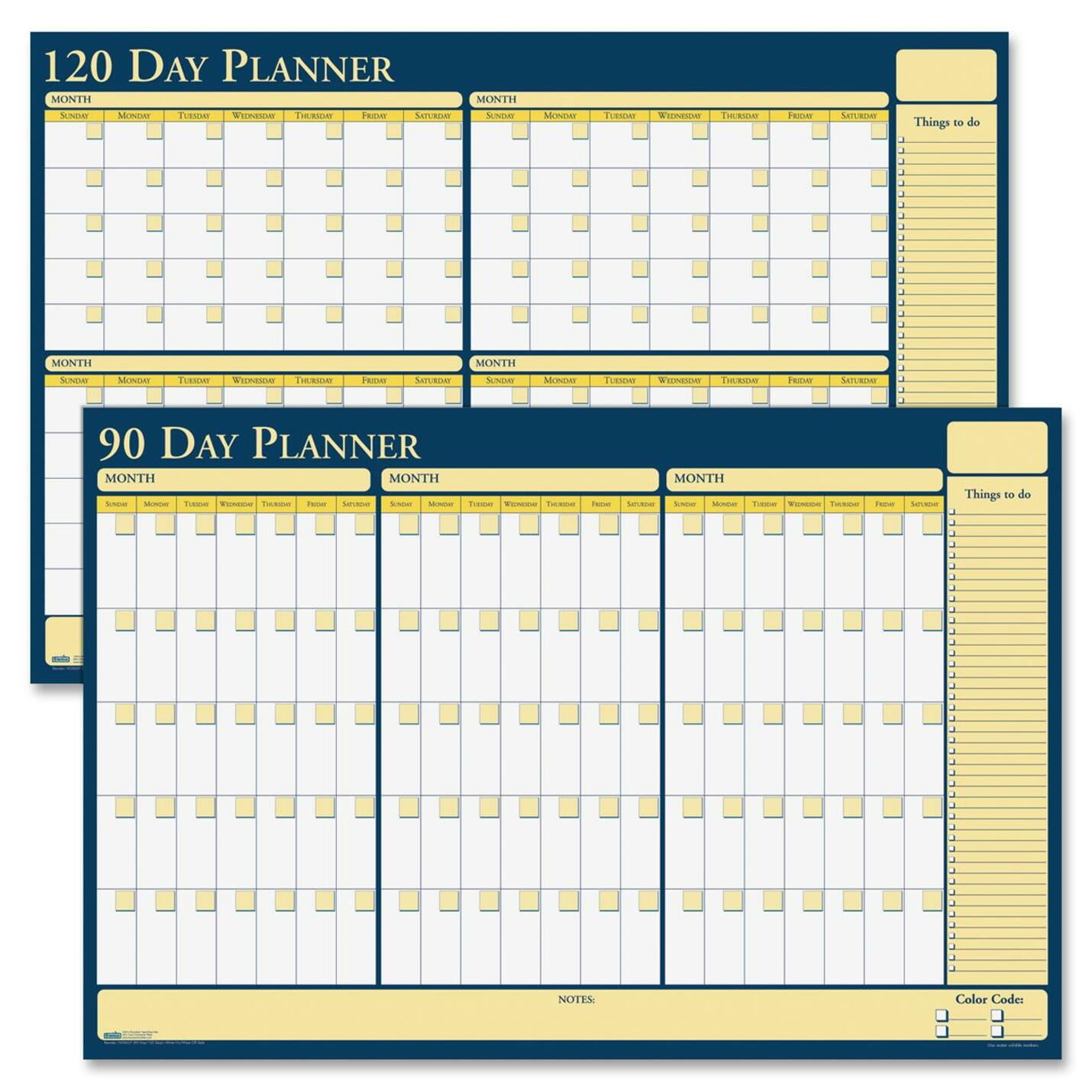House of Doolittle Non-dated 90/120 Day Planner - Walmart.com