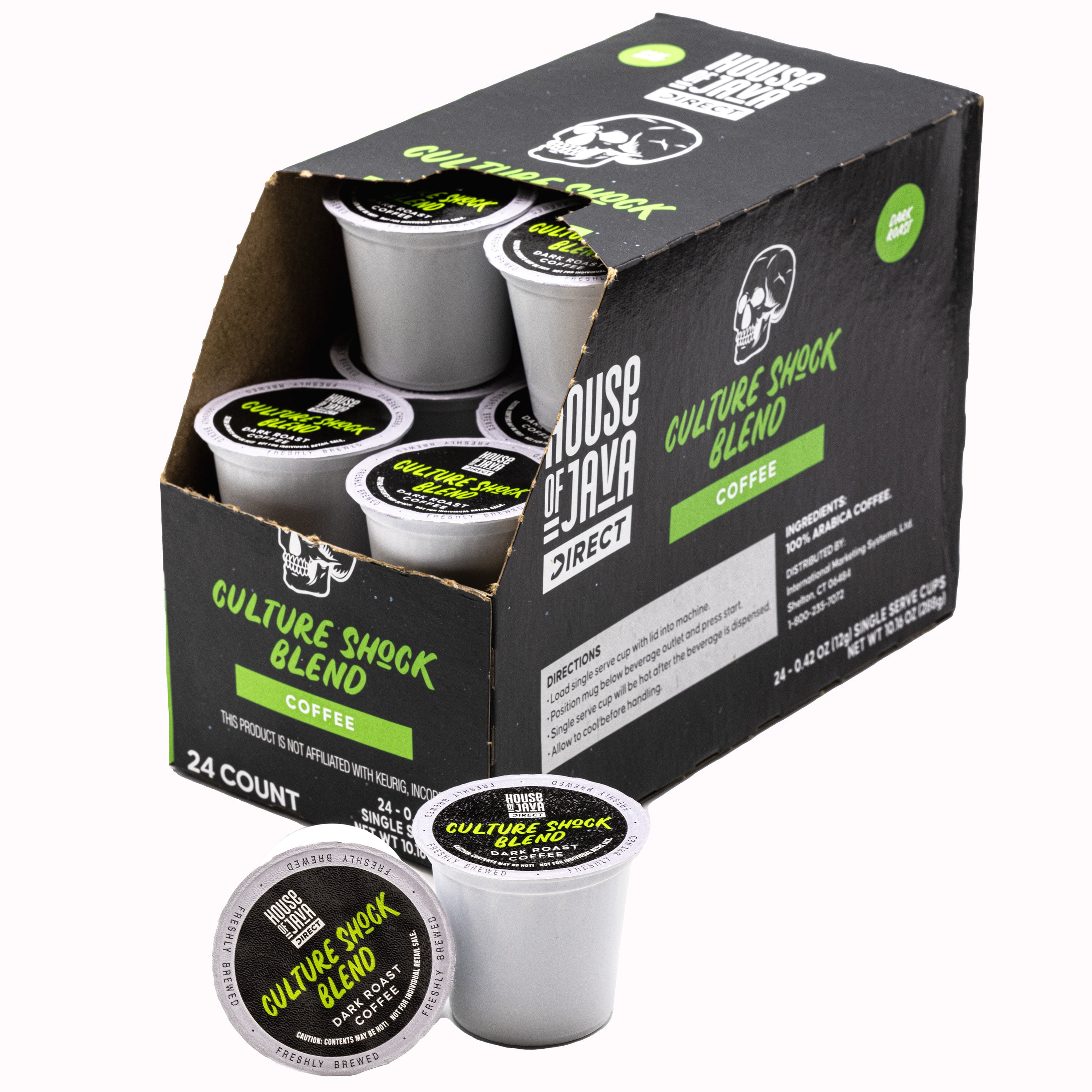 House of Java Culture Shock Blend 24ct Pods - Walmart.com