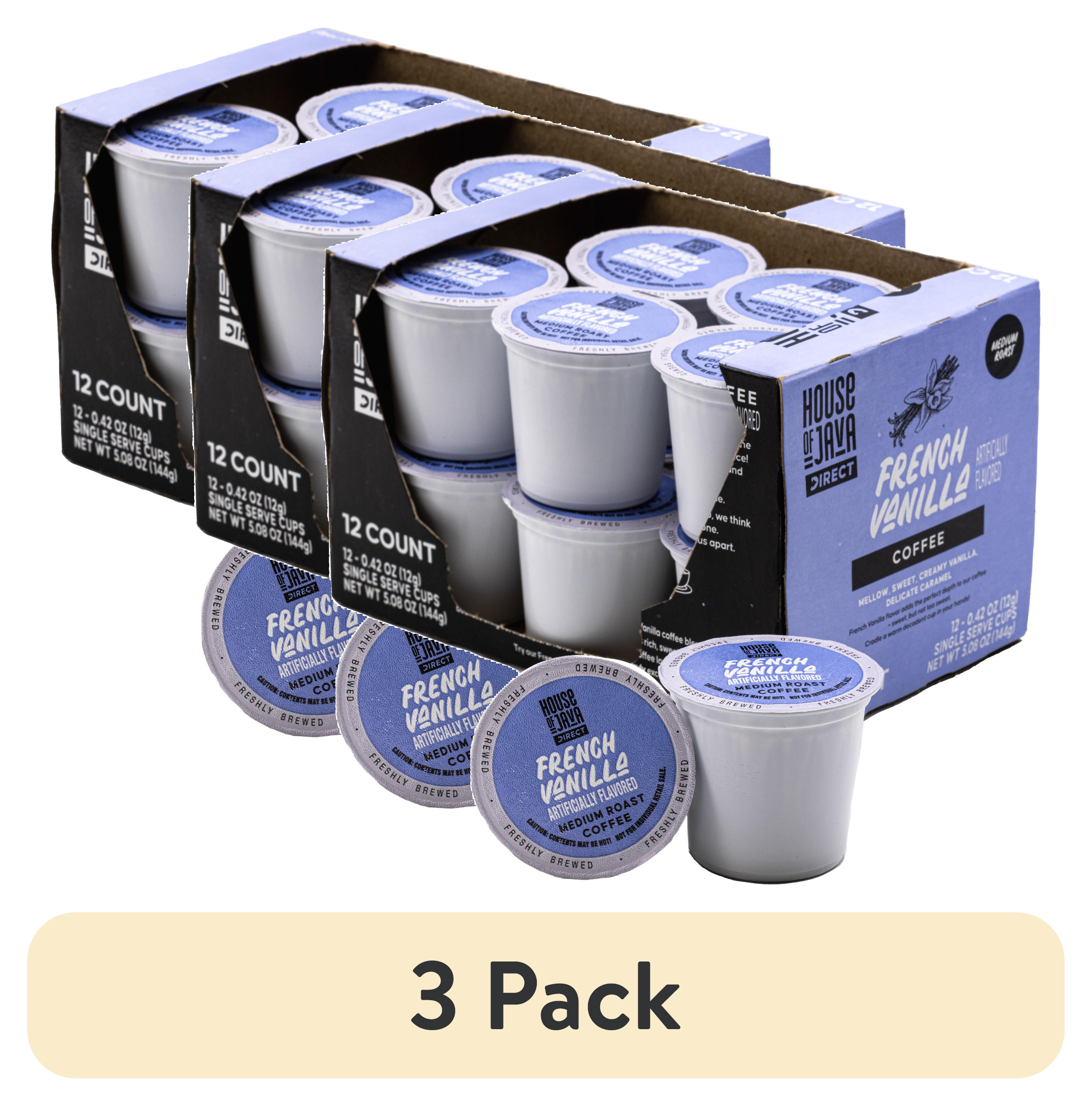 (3 pack) House of Java French Vanilla 12ct Pods - Walmart.com