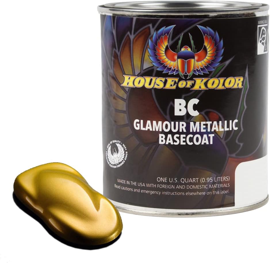 House of Kolor C2C-BC01 Shimrin Solar Gold Factory Pack (Quart ...