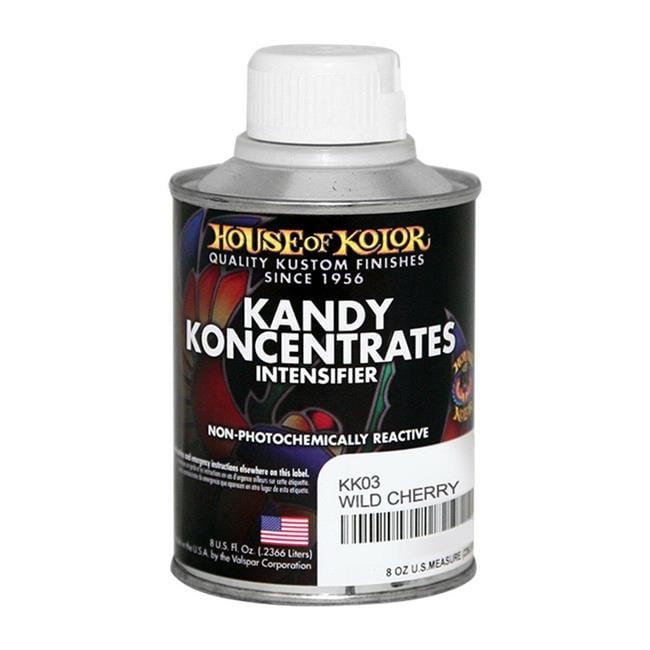 House of Kolor HOK-KK03-C02 Kandy Koncentrates Paint, Wild Cherry ...
