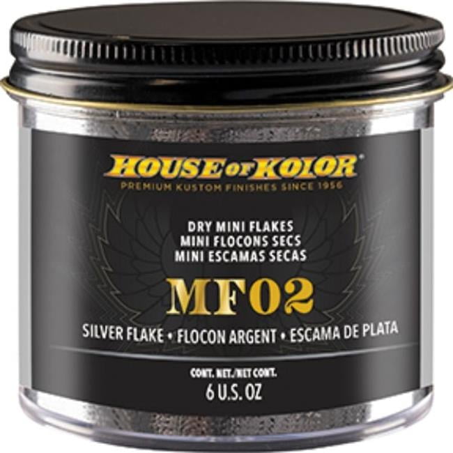 House of Kolor 6 oz F-Series Dry Flake Paint, Silver - Walmart.com