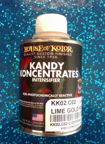 House of Kolor KK02 Lime Gold Kandy Koncentrate 8oz - Walmart.com