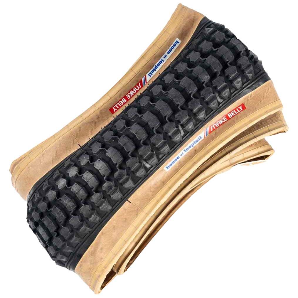 House of Looptail Snake Belly Tire, 26x2.125", Black/Tanwall - Walmart.com
