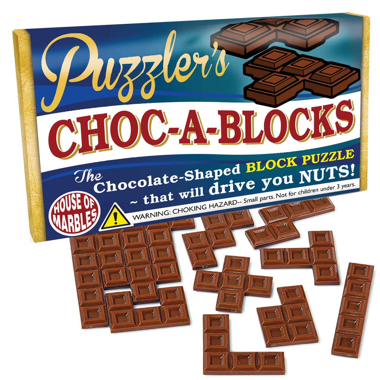 House of Marbles Choc-A-Block Game - Walmart.com