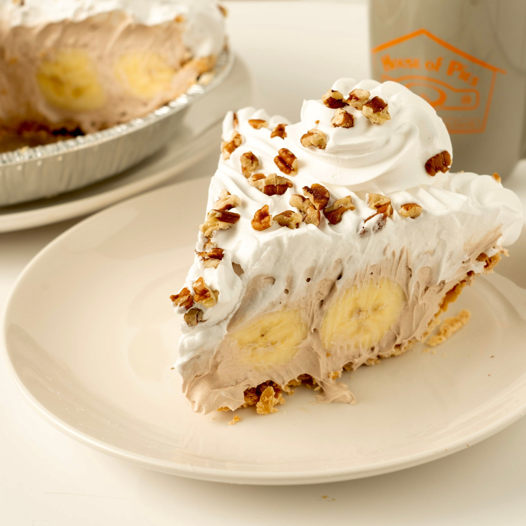 House of Pies Bavarian Banana Pie, 9-inch - Walmart.com