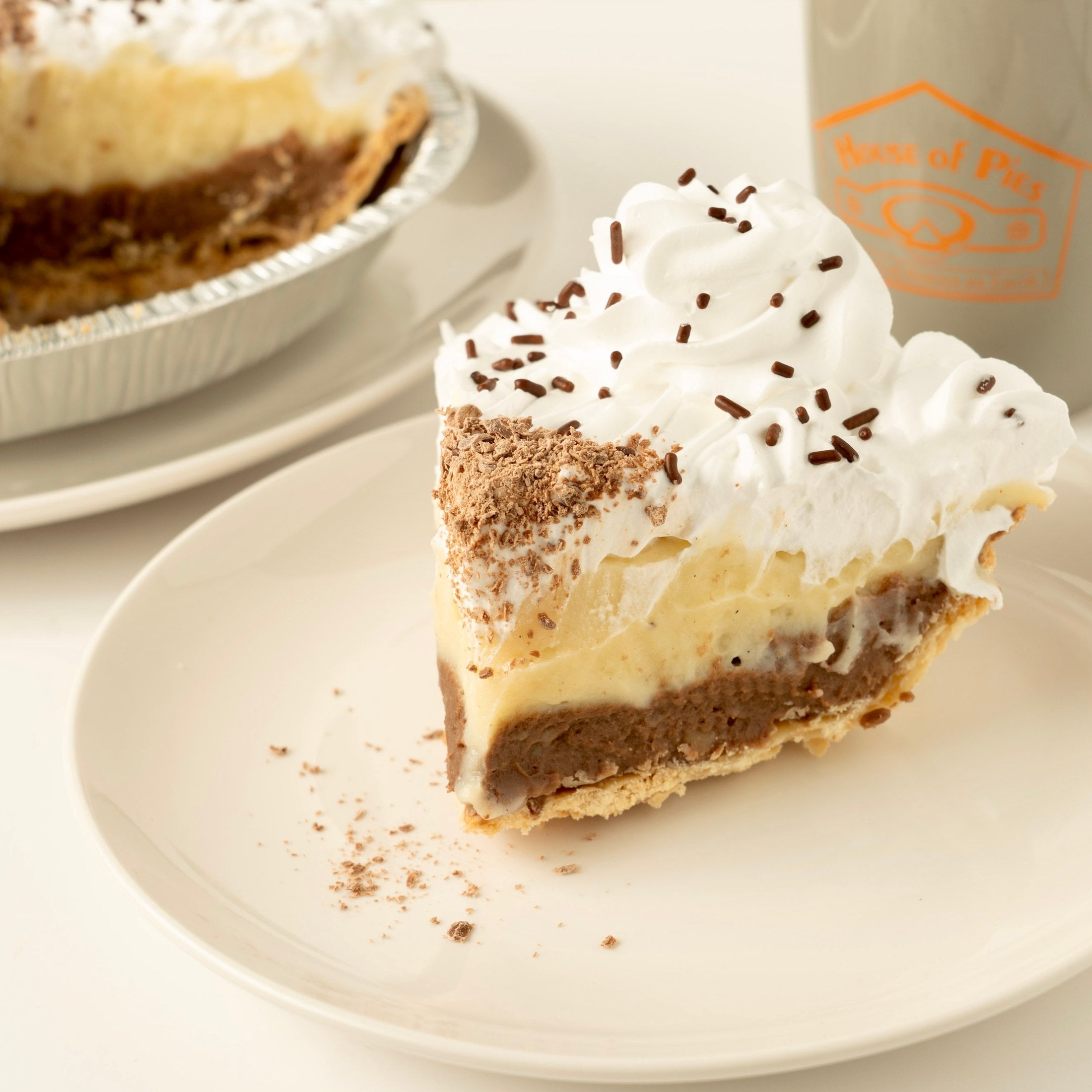 House of Pies French Blackbottom Pie, 9-inch - Walmart.com