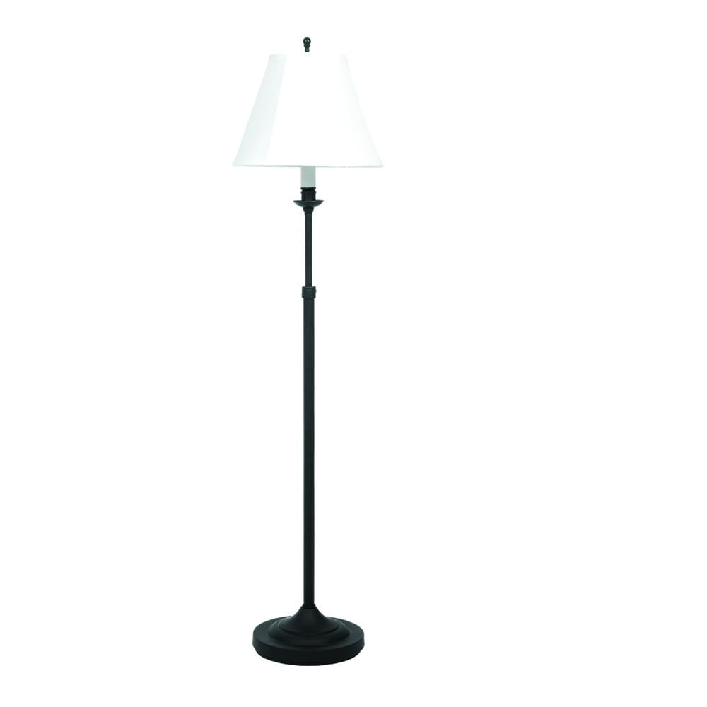 House of Troy Club Adjustable Black Floor Lamps - Walmart.com