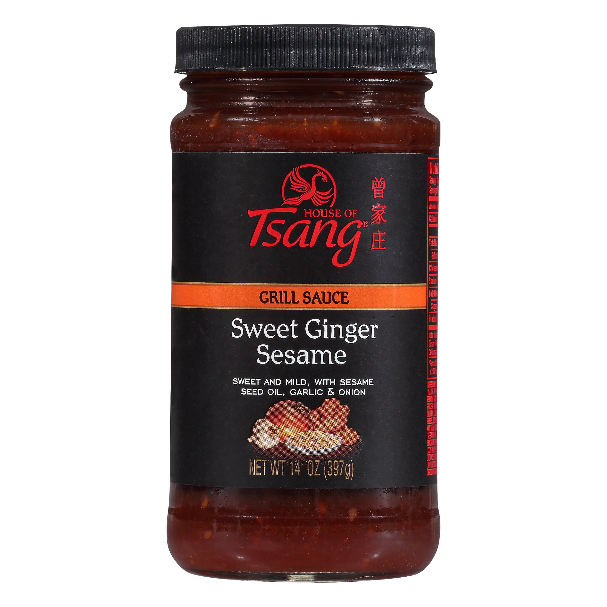 House of Tsang Sweet Ginger Grill Sauce 12 oz (Pack of 6) - Walmart.com