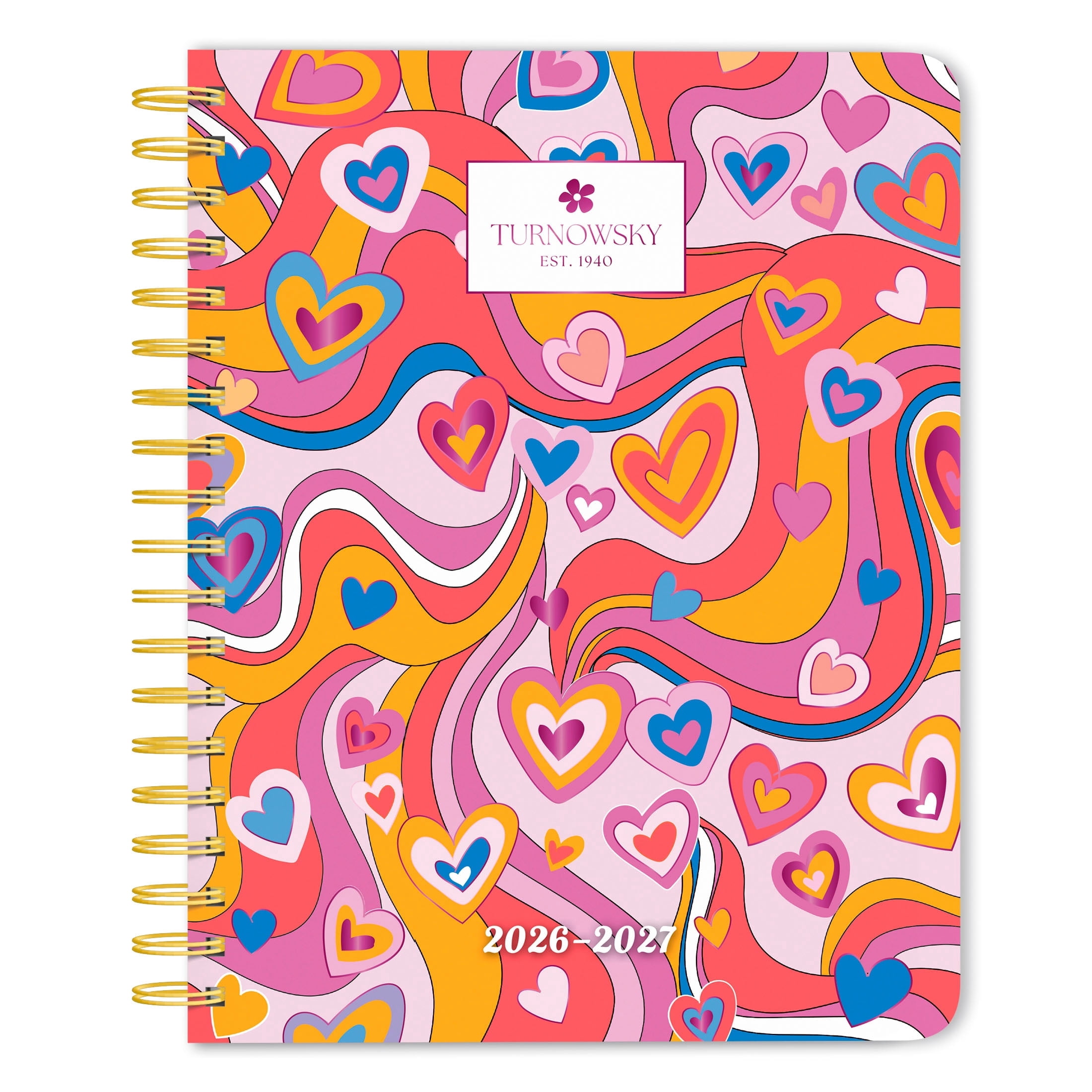 House of Turnowsky | 2027 6x7.75" 18 Months Weekly Desk Planner | July ...