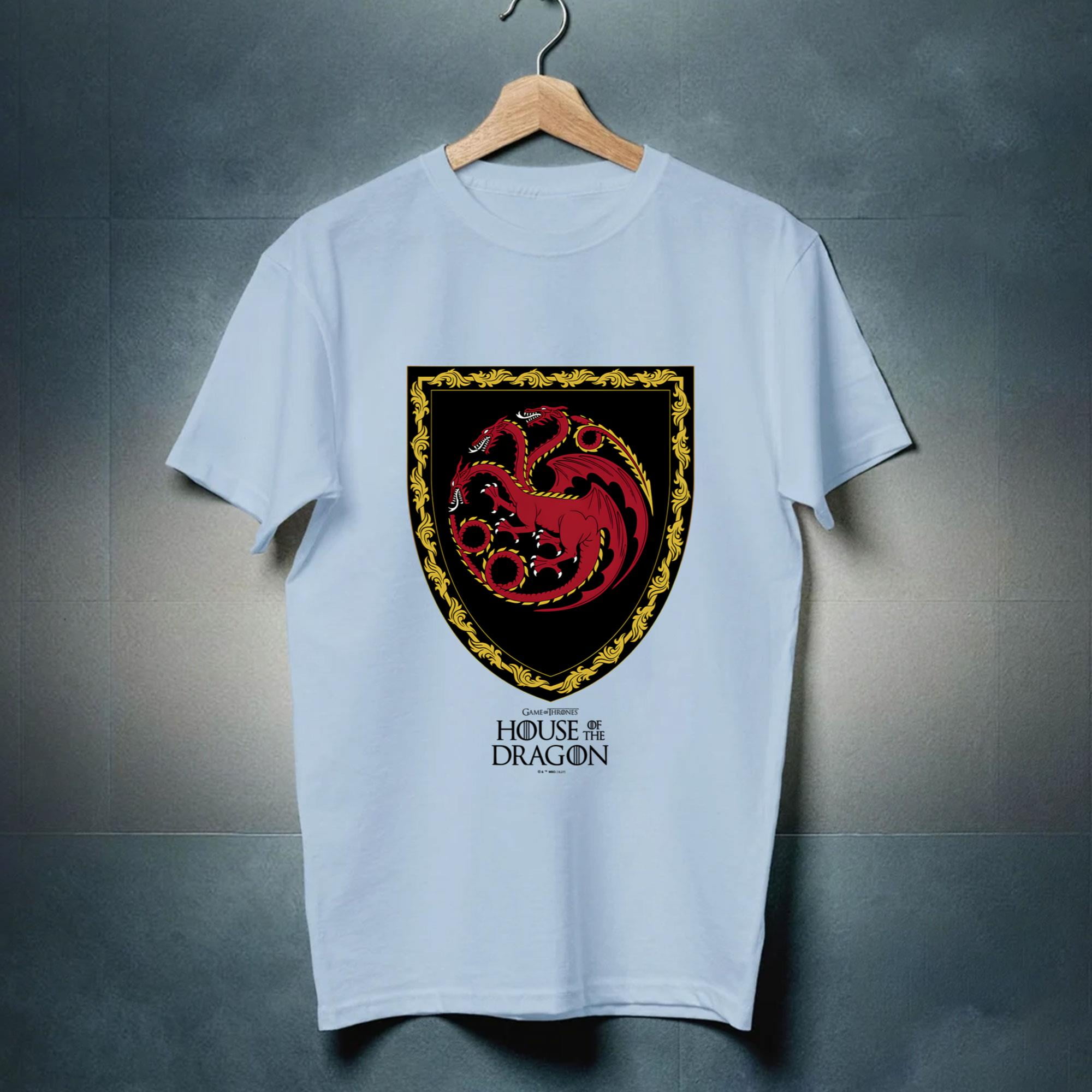 House of the Dragon House Targaryen Shield T-Shirt-TH9202 - Walmart.com