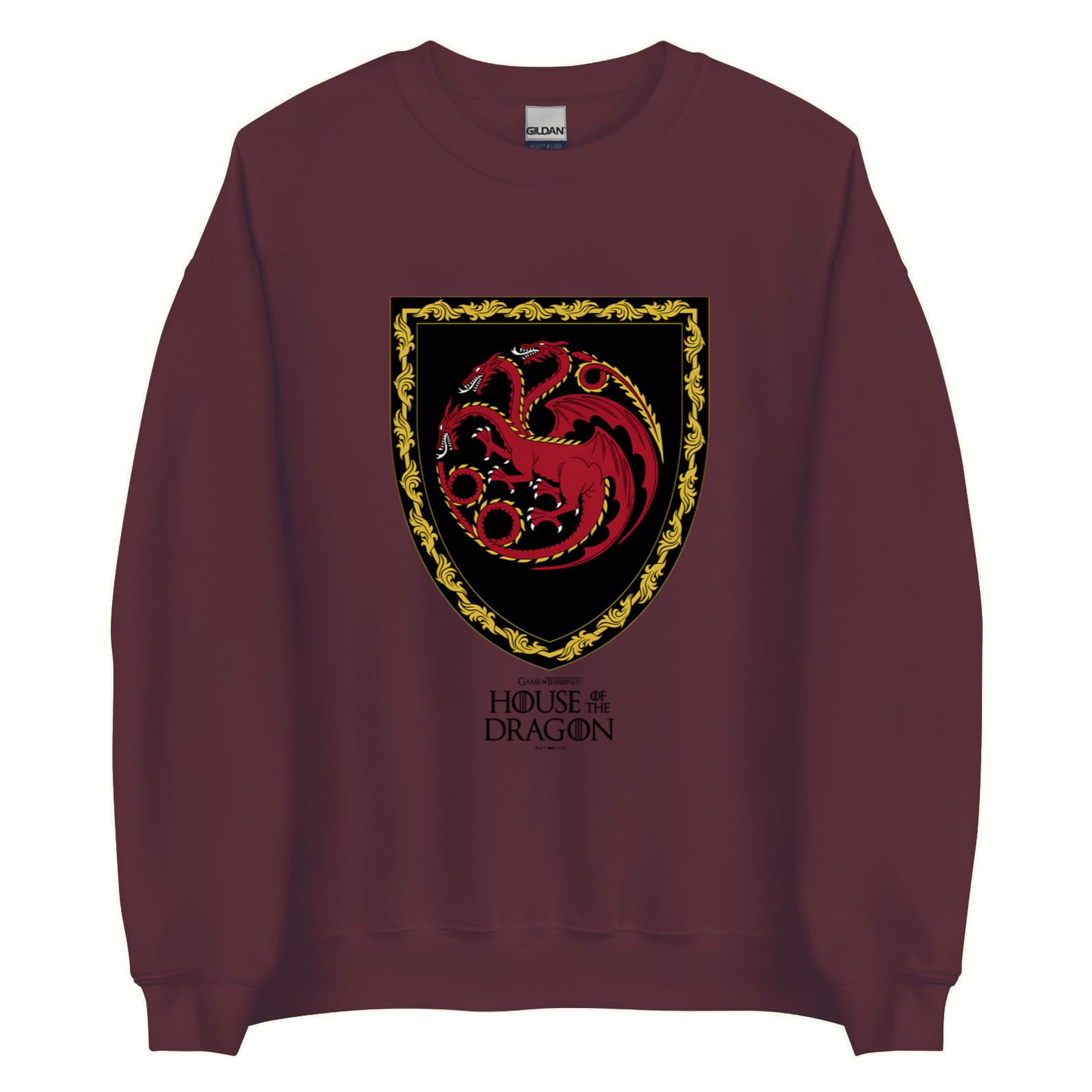 House of the Dragon House Targaryen Shield T-Shirt-TH9202 - Walmart.com