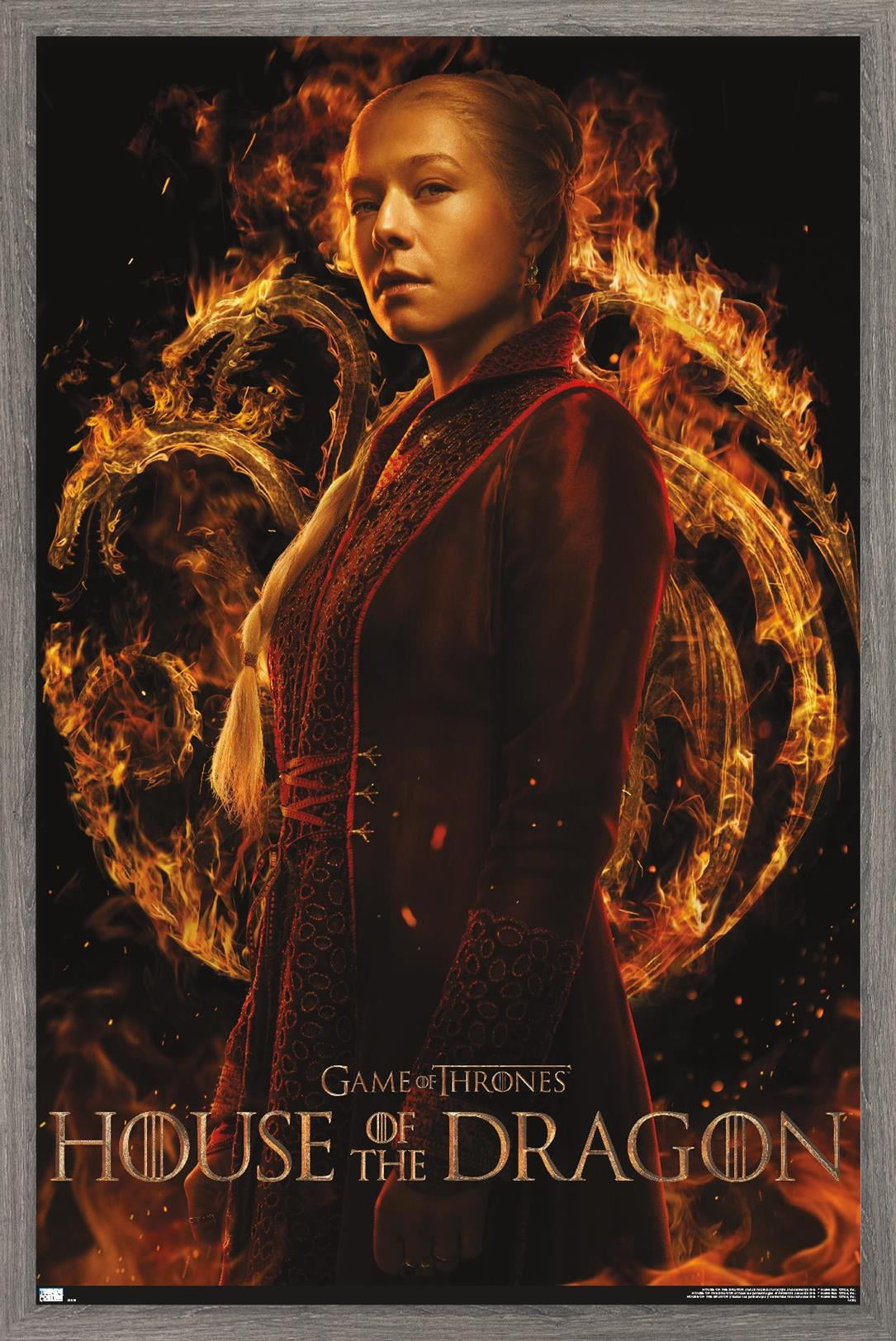 House of the Dragon - Rhaenyra One Sheet Wall Poster, 14.725" x 22.375 ...