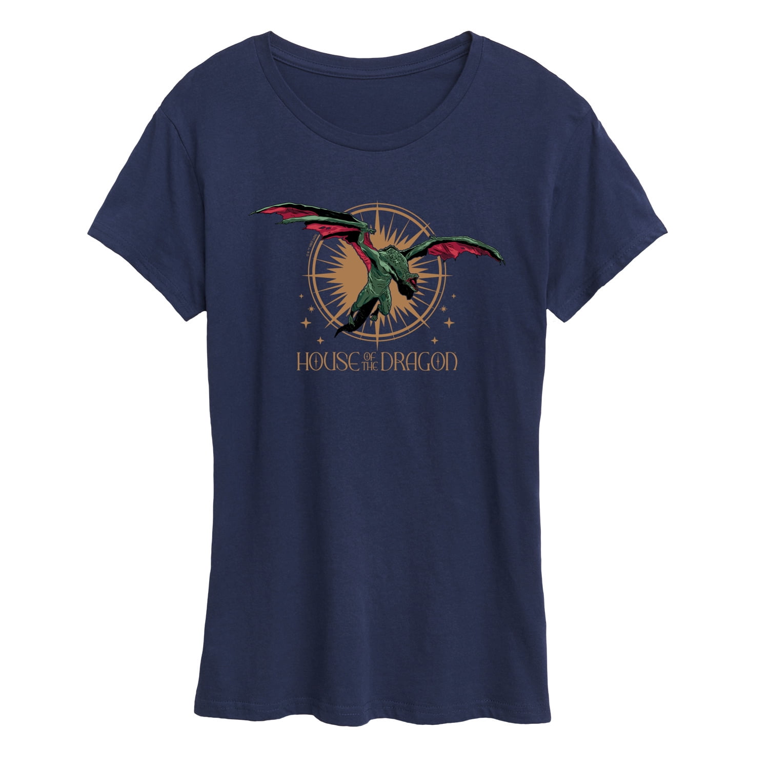 House of the Dragon - Vhagar Flight - Women's Short Sleeve Graphic T ...