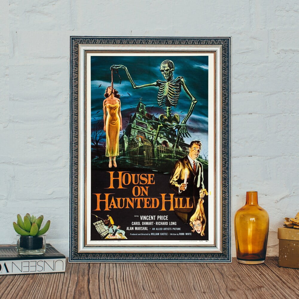 House on Haunted Hill (1959) Movie Poster, House on Haunted Hill ...