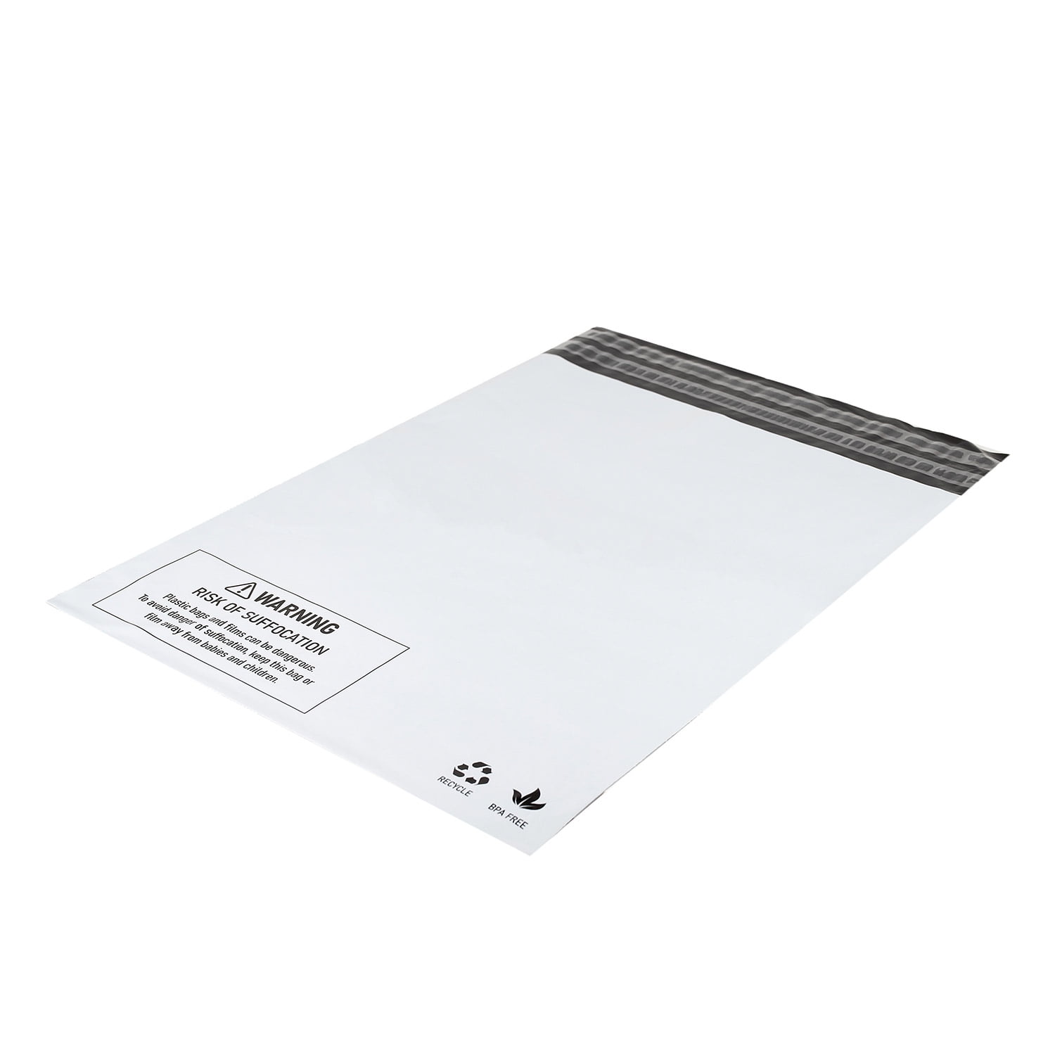 HouseLabels 14.5x19 Inch (Size #6) 200 Pcs Strong, Tearproof White ...