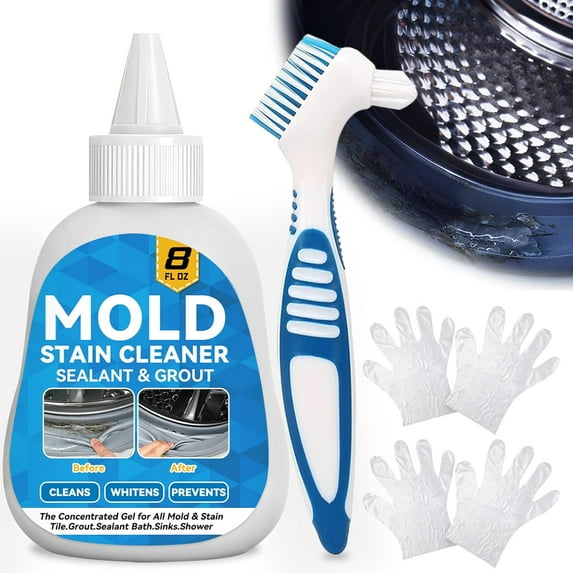 HouseMold Stain Cleaning Gel, 8 Fl Oz Washing Machine Cleaner with ...