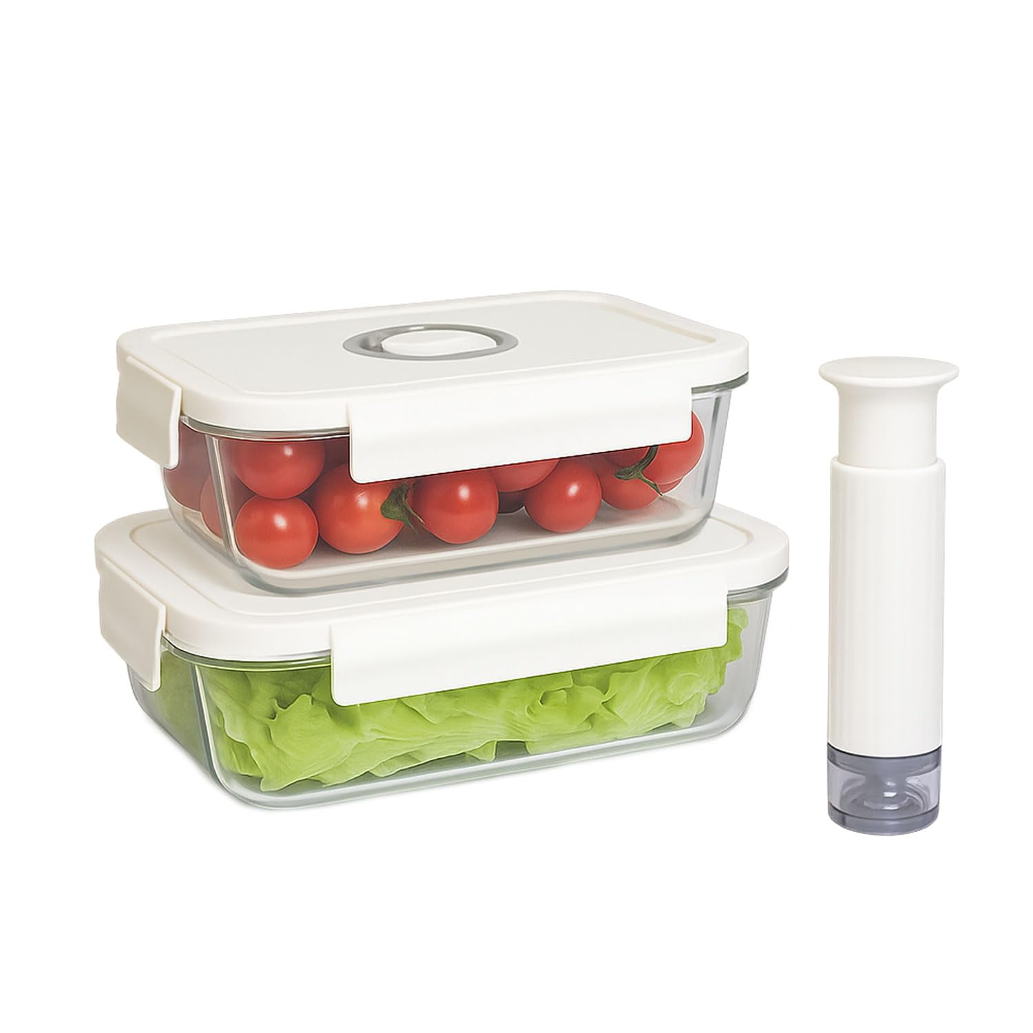 HouseTip Airtight Food Storage Containers - Vacuum Seal Freezer Storage ...