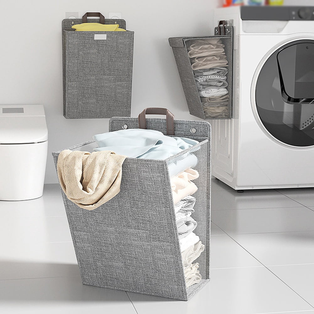 Houseables Hanging Laundry Hamper,Over Door Laundry Bag - Walmart.com