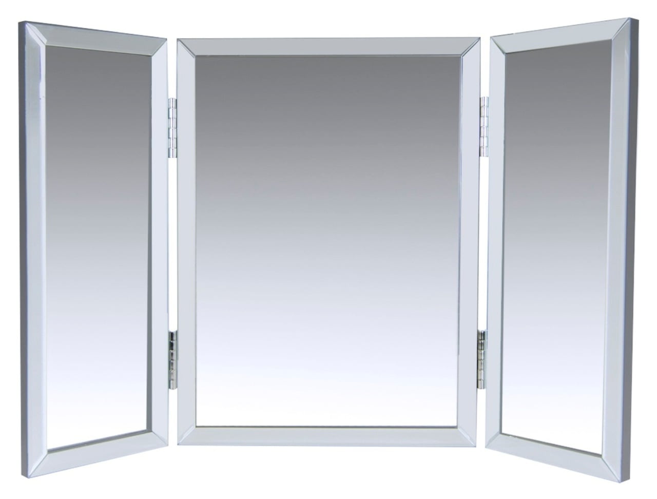 Houseables Trifold Vanity Mirror, 3 Way, 31" x 1" x 21", Single, Tri ...