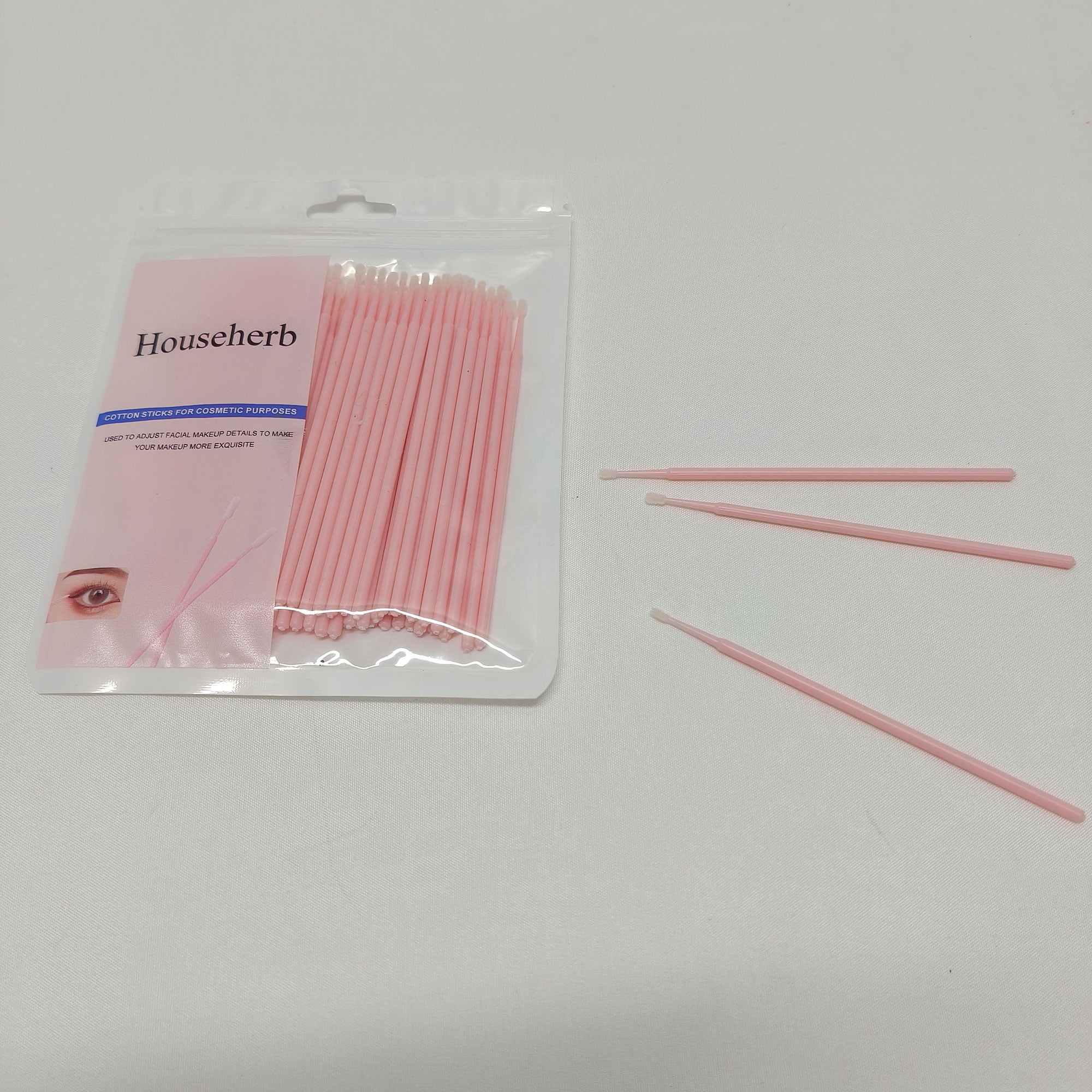 Househerb Cotton sticks for cosmetic purposes Precision and Convenience ...