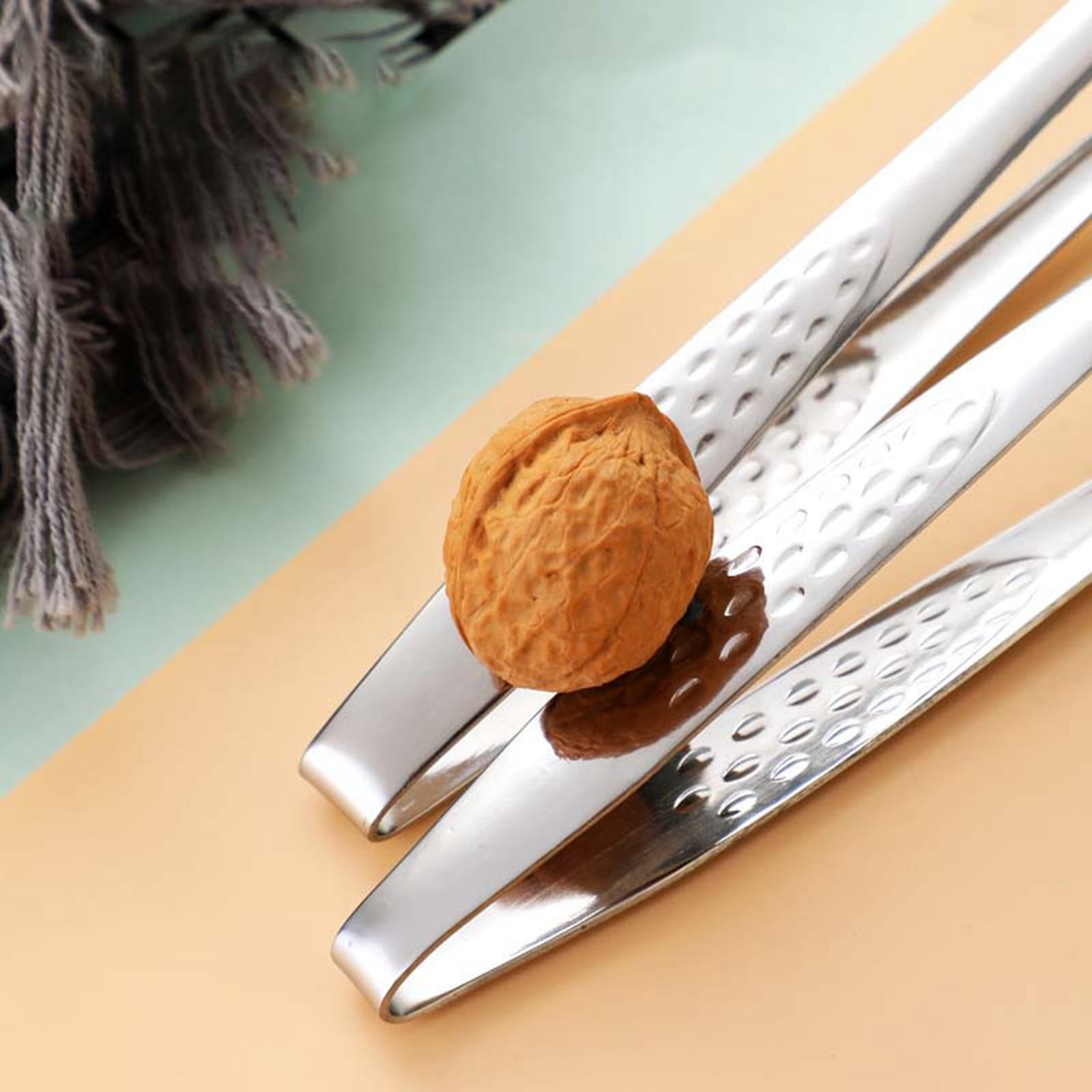 Household 304 Stainless Steel Food Clips Korean Barbecue Fruit Barbecue ...