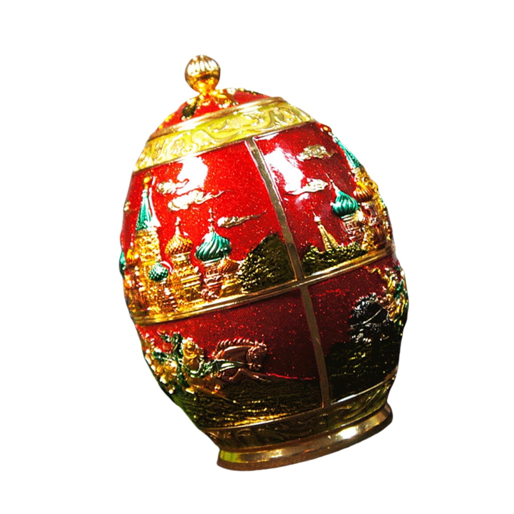 Household Alloy Teas Canister with Lid Decorative Metal Teas Box Sugar ...