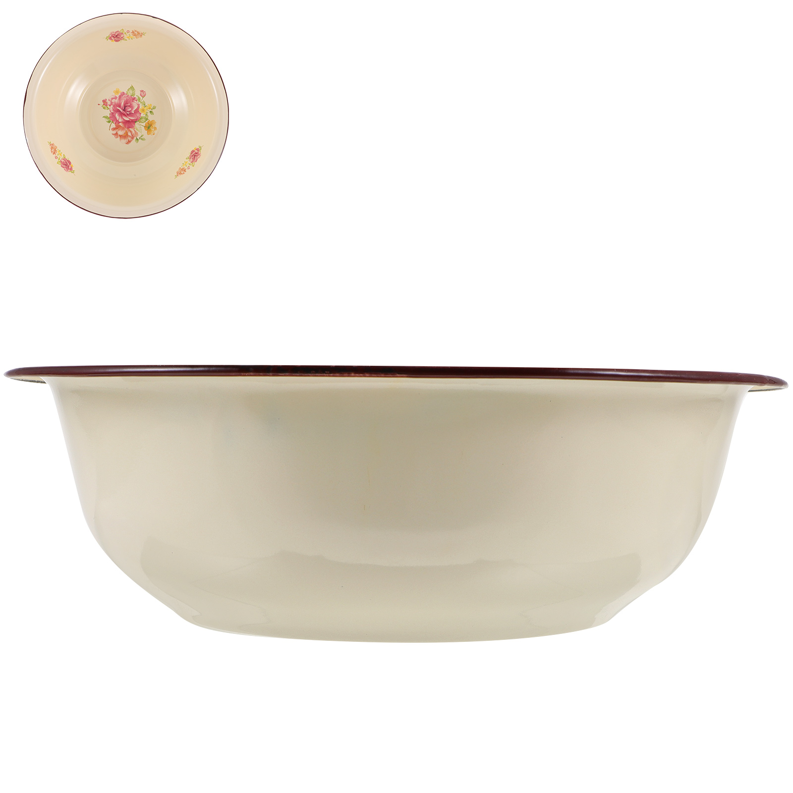 Household Basin Making Container Enamel Serving Bowl Containers for ...