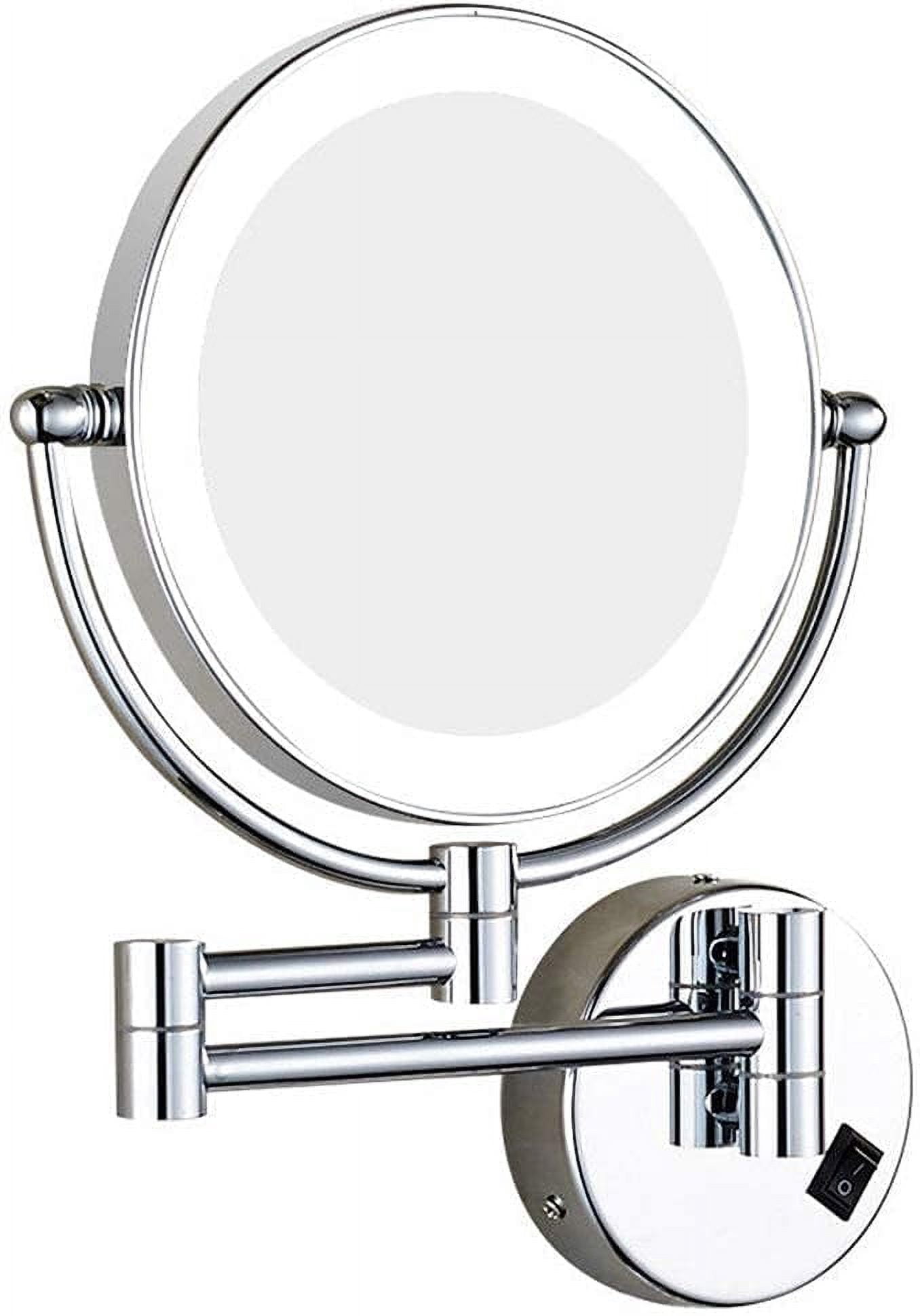 Household Bathroom Mirror, Wall-Mounted Makeup Mirror with Switch ...