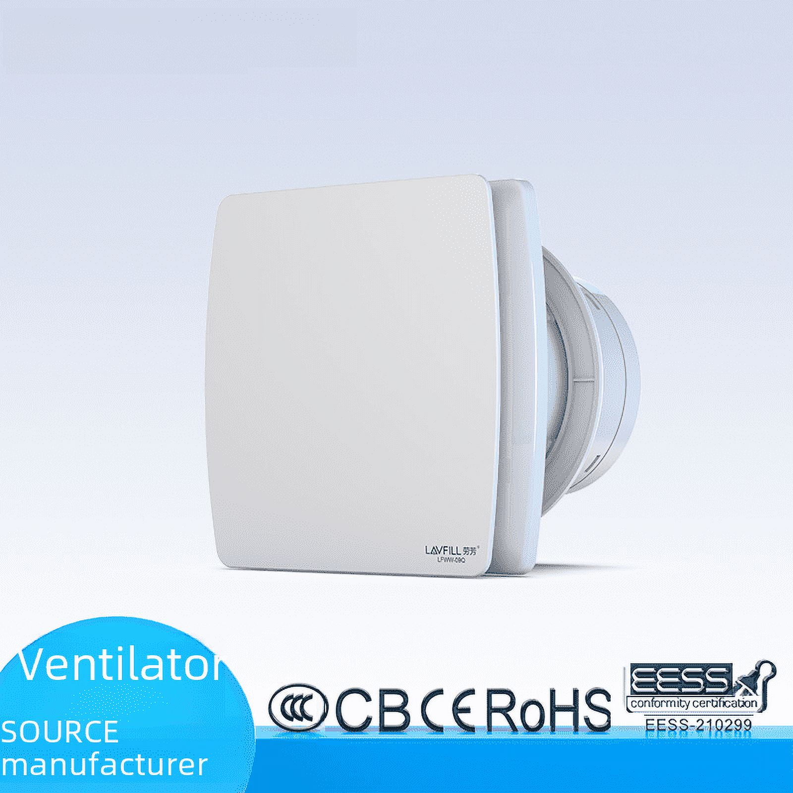 Household Bathroom Toilet Glass Window Exhaust Fan Hotel Toilet ...