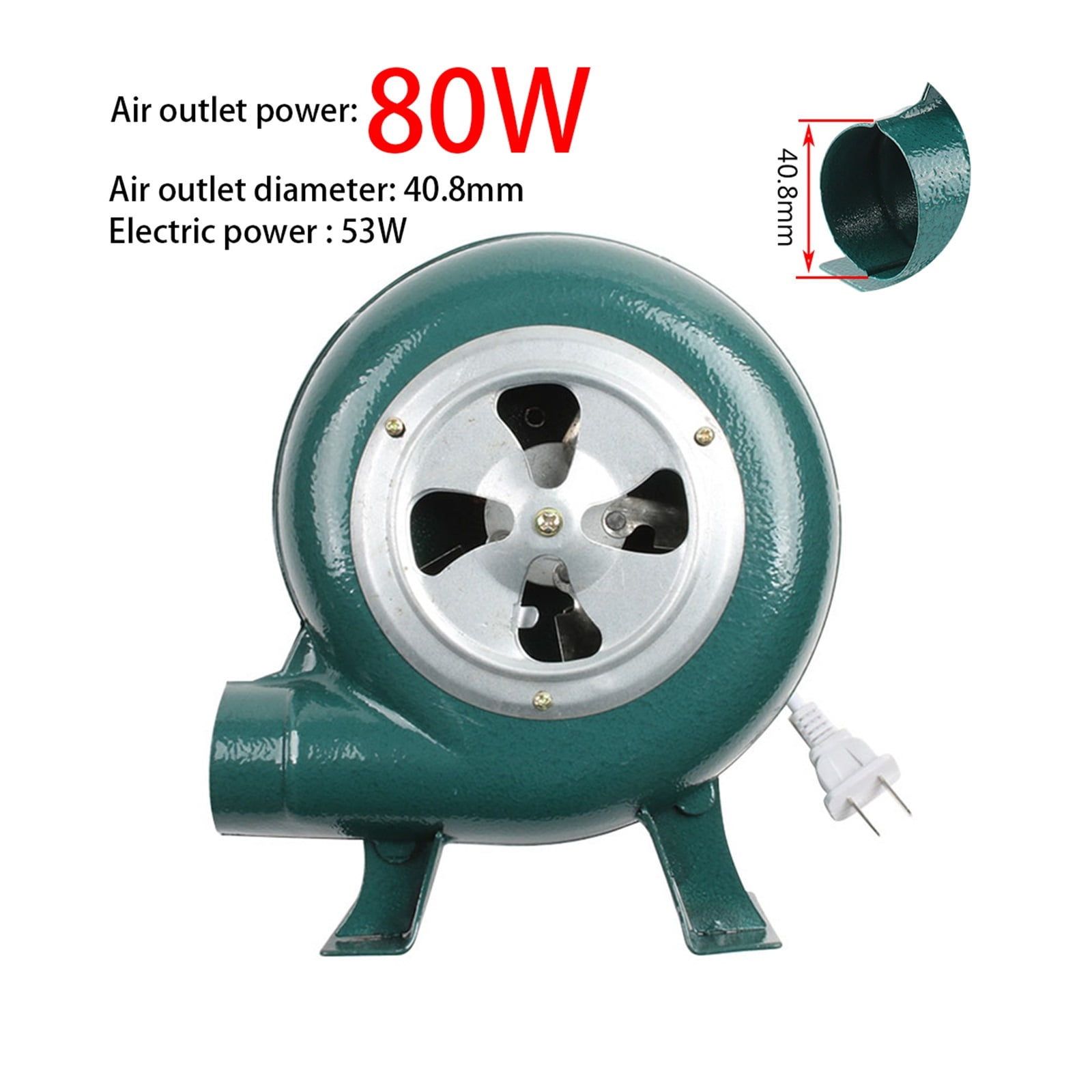 Household Blower Iron Barbecue Blower Small Centrifugal Blower 30W 40W ...