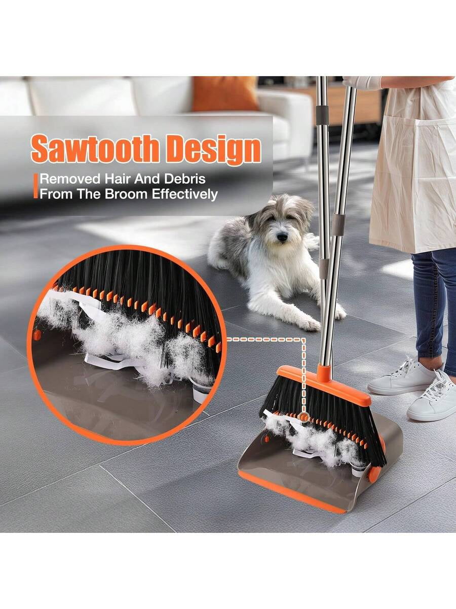 Household Broom And Dustpan Set, Office Broom And Dustpan Combination ...