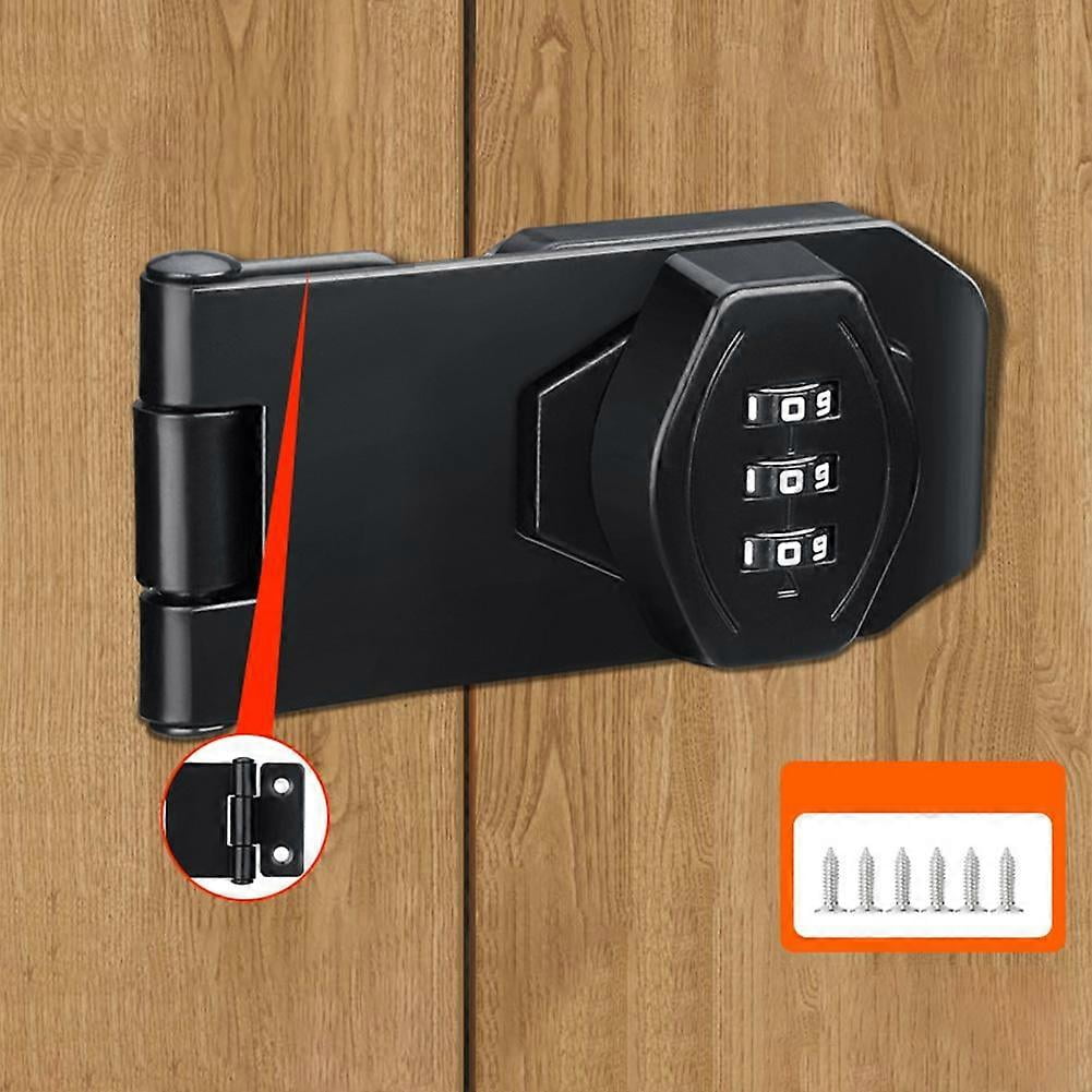 Household Cabinet Password Hasp Locks Cabinet Door Combination Lock ...