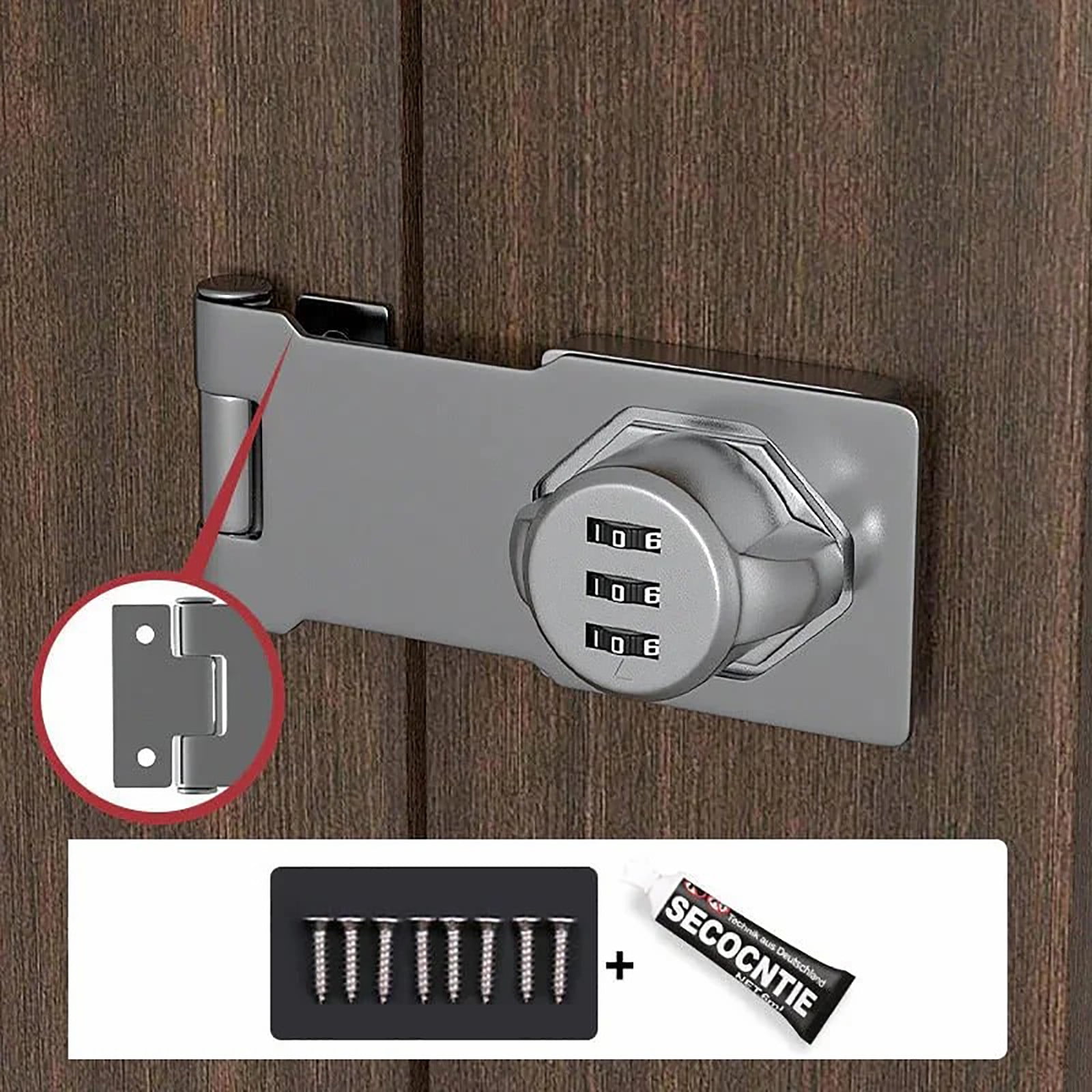 Household Cabinet Password Locks, Cabinet Door Combination Hasp Lock ...