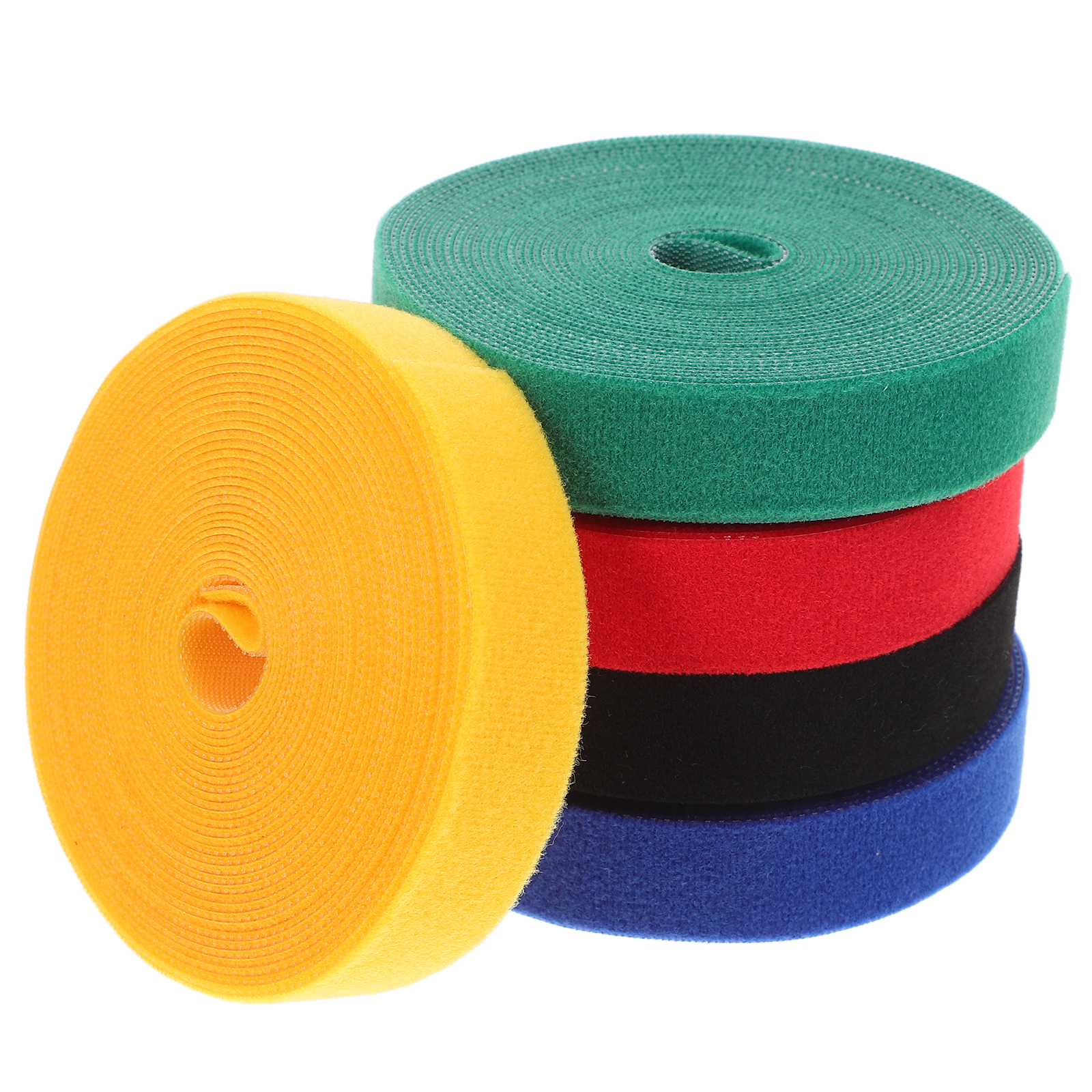 Household Cable Management Strips 20mm Width 5M Length Each Black Red ...