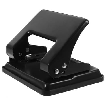 Universal 30-Sheet Two-Hole Punch, 9/32" Holes, Black -UNV74222 ...