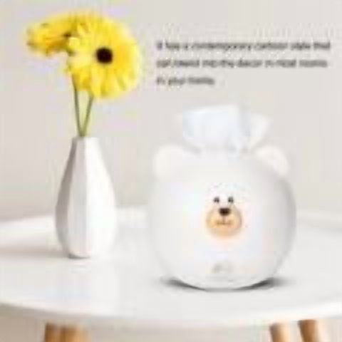 Household Cartoon Bear Multi Functional Tissue Storage Box Paper Towel ...