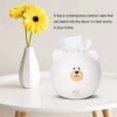 Household Cartoon Bear Multi Functional Tissue Storage Box Paper Towel ...