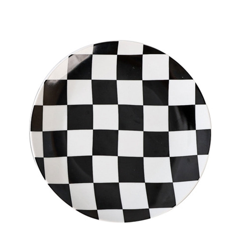 Household Ceramic Plate Restaurant Food Plate Western Food Tray ...