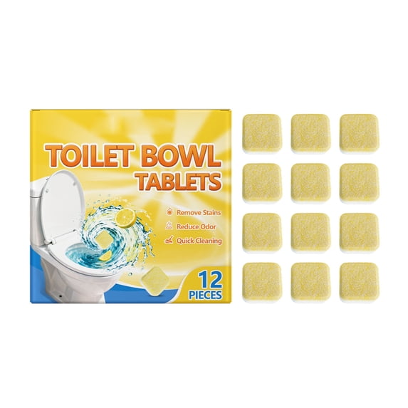 Household Cleaners 12-Pack Daily Toilet Bowl Cleaner Tablets ...