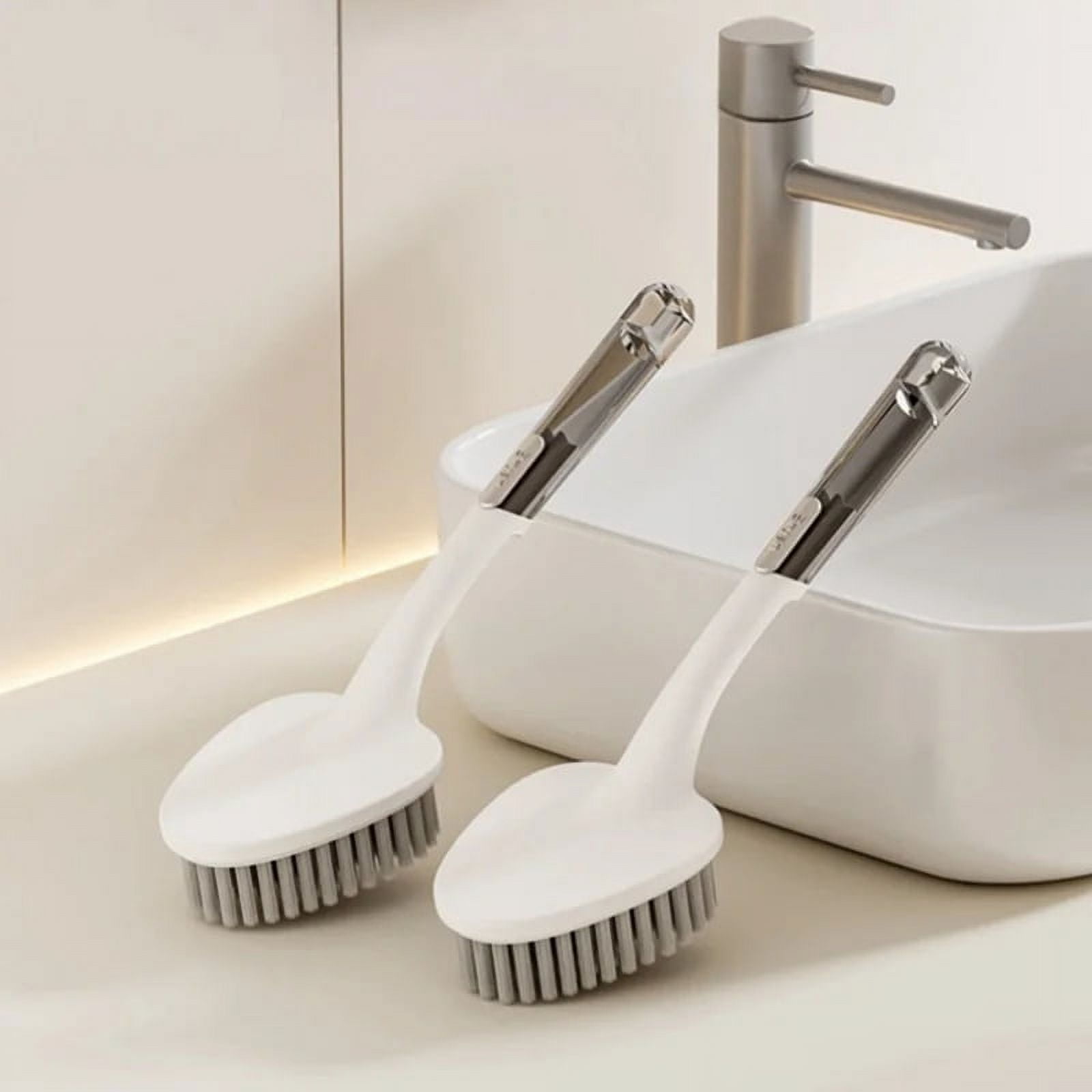 Household Cleaning Brushes Bathroom Corner and Tile Grout Scrubbers ...