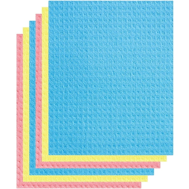 Household Cleaning Sponges Dishcloth Cellulose Sponge Cloths Bulk 6 ...