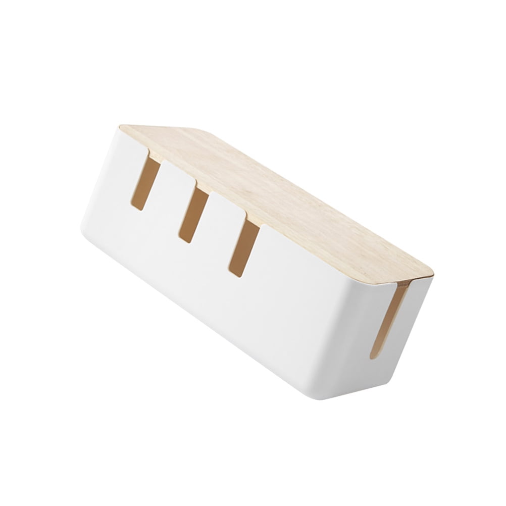UEETEK Office Use Wire Organizer White 1Pcs 12x4.9x4.6in - Walmart.com