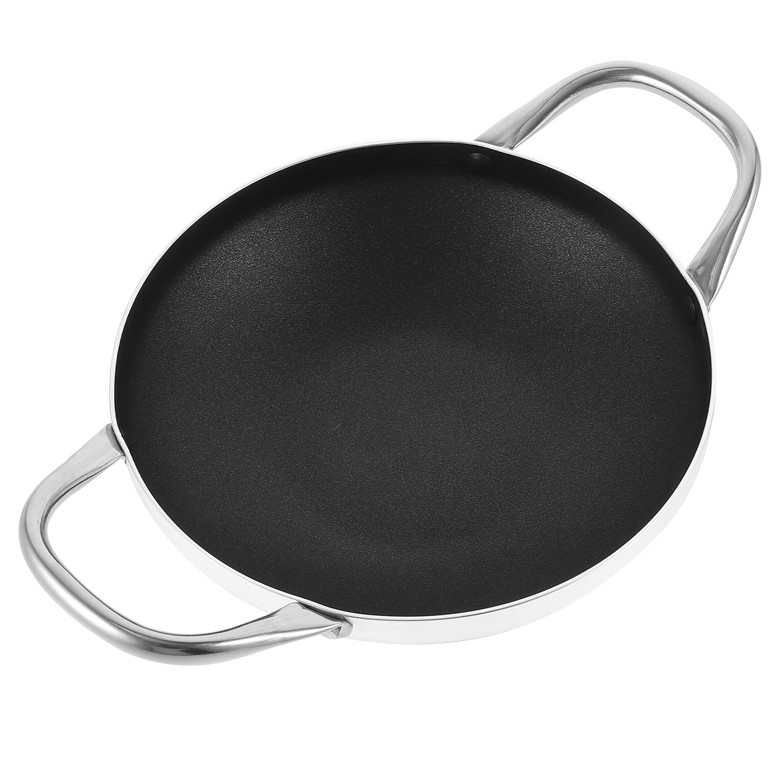 Household Cooking Pot Aluminum Paella Pan Double Handle Pan Aluminum ...