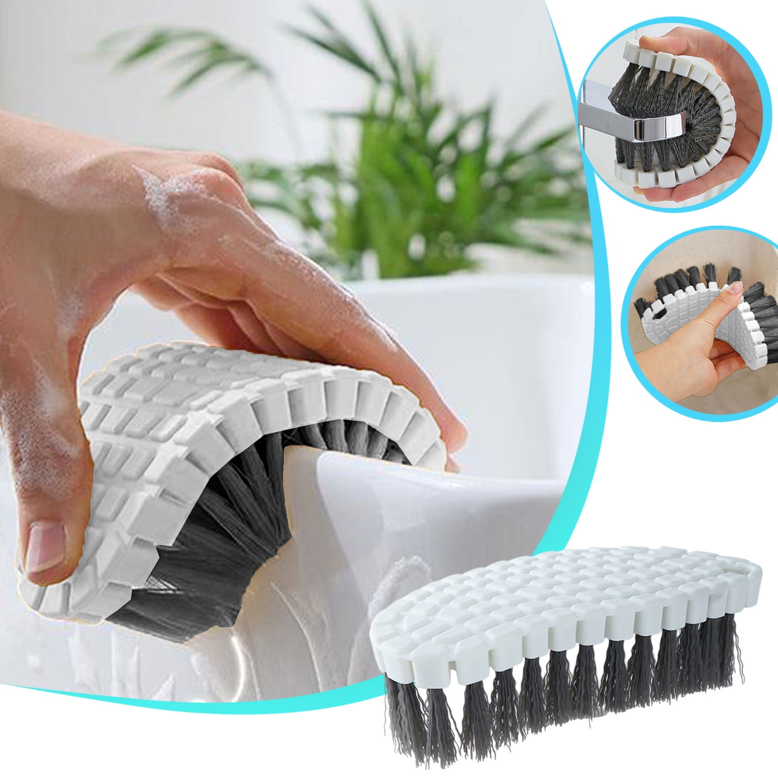 Household Countertop Cleaning Brush, Bathtub Soft Brush, Bendable ...