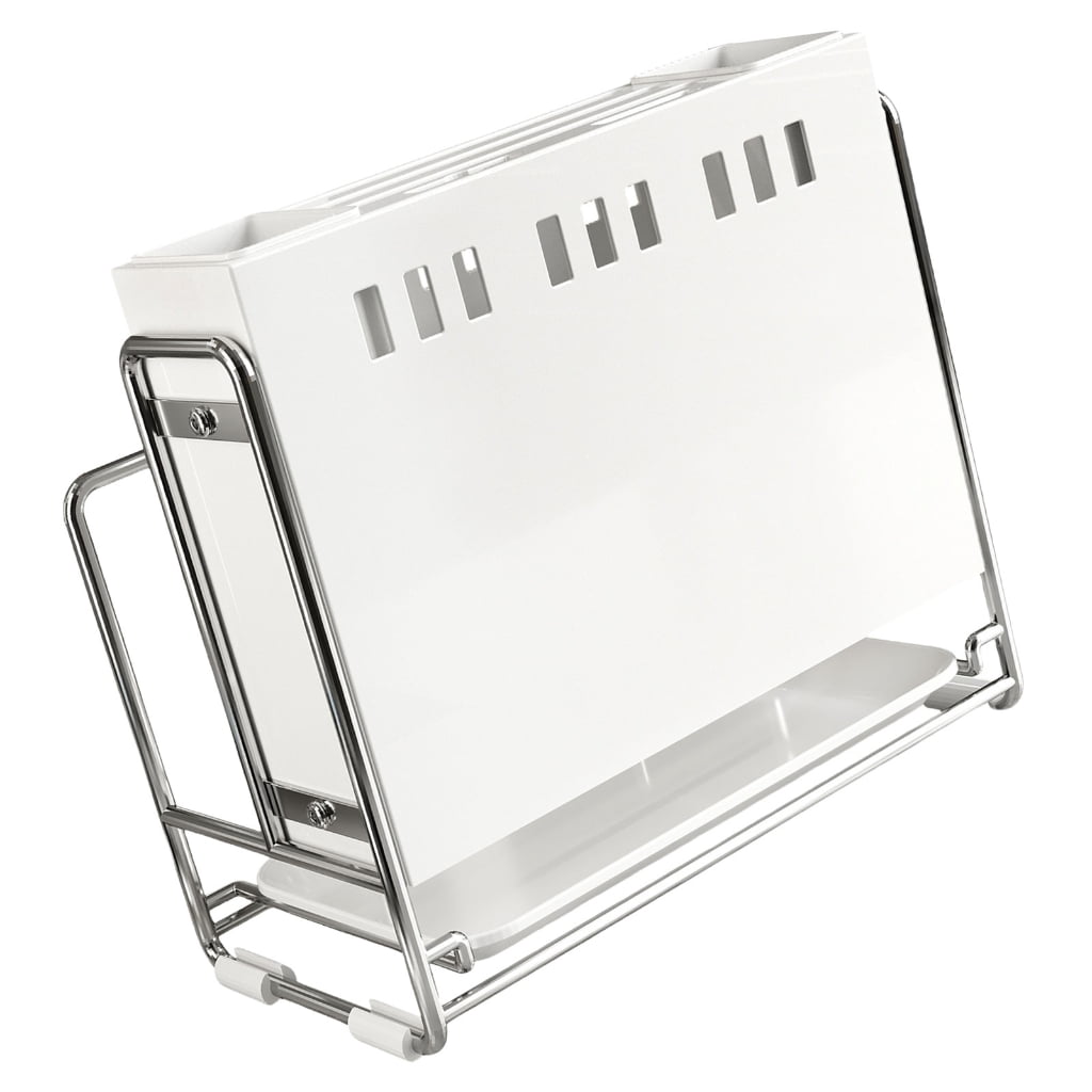 Household Cuts and Chopsticks Storage Stand No Drilling Wall Mounted ...