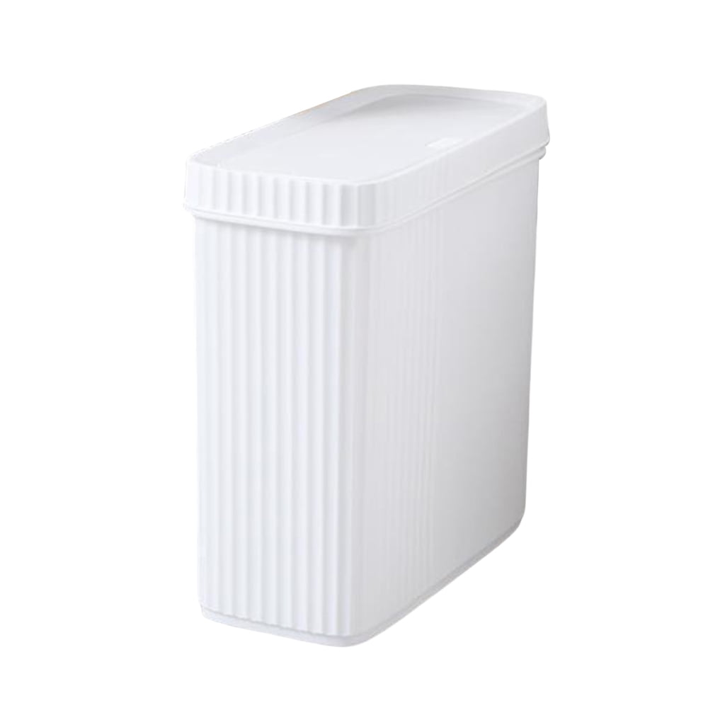 Household Desk Garbage Can Desk Lidded Waste Baskets for Kitchen ...