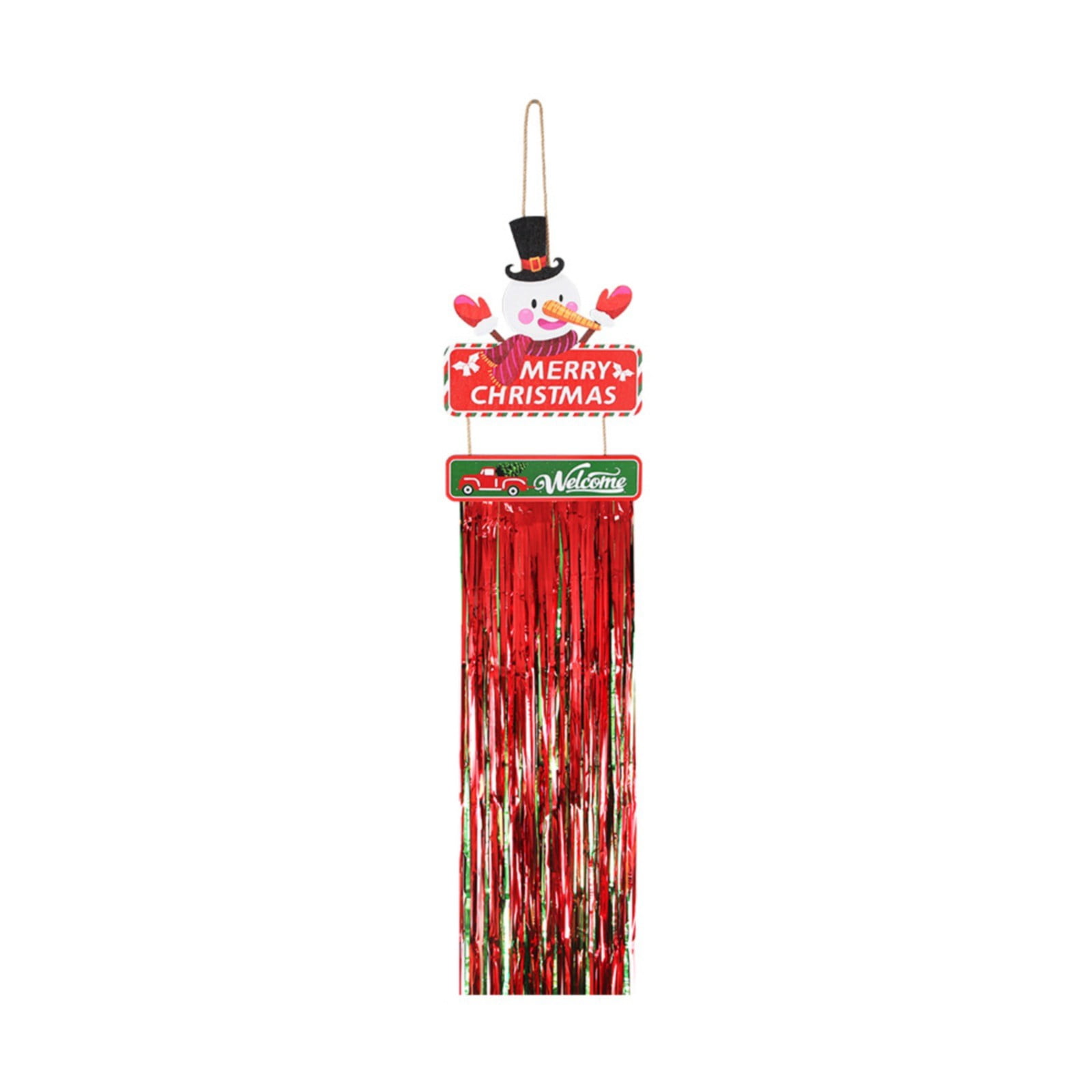 Household Doorplate Christmas Door Sign Christmas Welcome Door Sign ...
